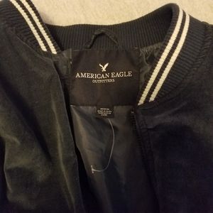 American Eagle Outfitters | Jackets & Coats | Varsity Bomber Jacket ...